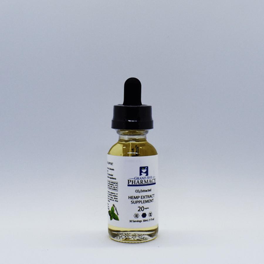 600mg Hemp Extract Supplement (Mint) - Keep Austin Herbal