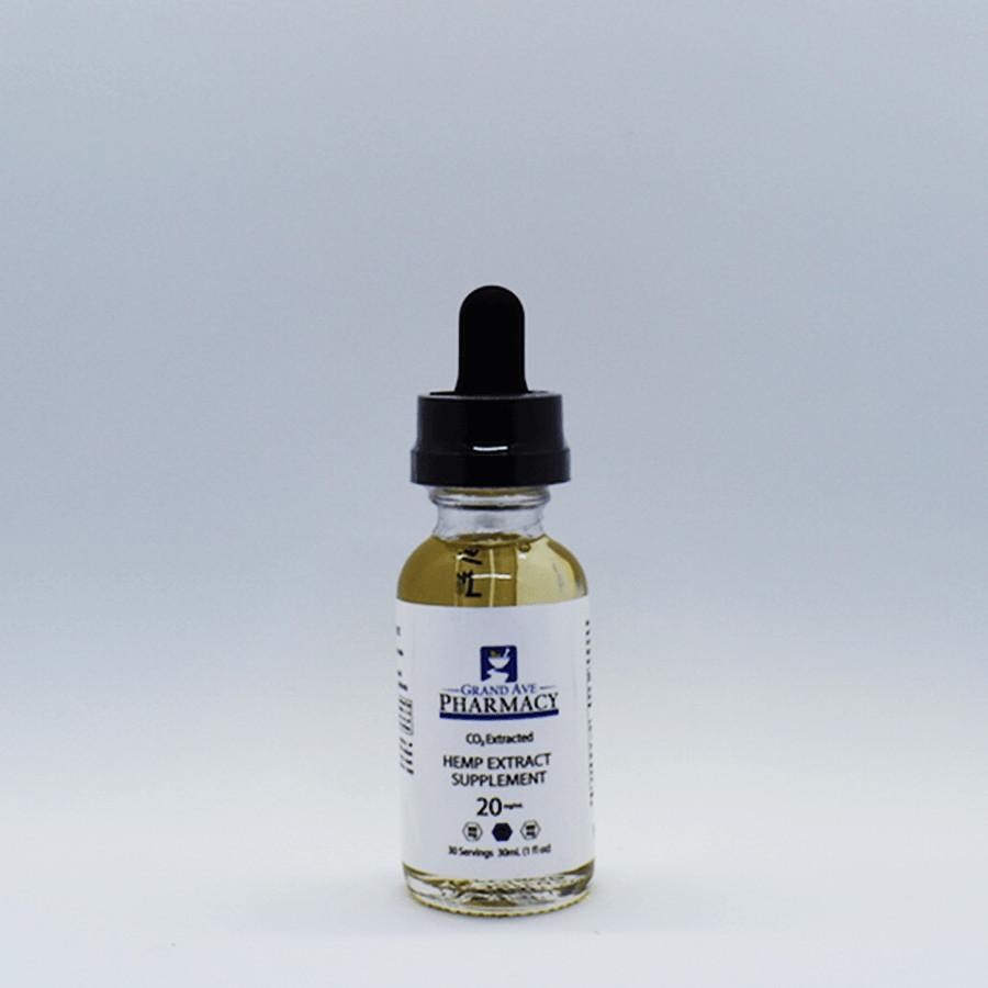 600mg Hemp Extract Supplement (Flavorless) - Keep Austin Herbal